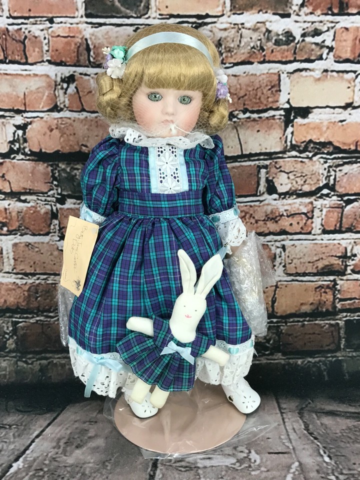 Goebel Betty Jane Carter Doll "Coline" Vintage 1989 Musical Porcelain ...