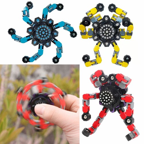 Deformable Fingertip Spinning Top Fidgets Spinner Toys Mechanical Gyro ...