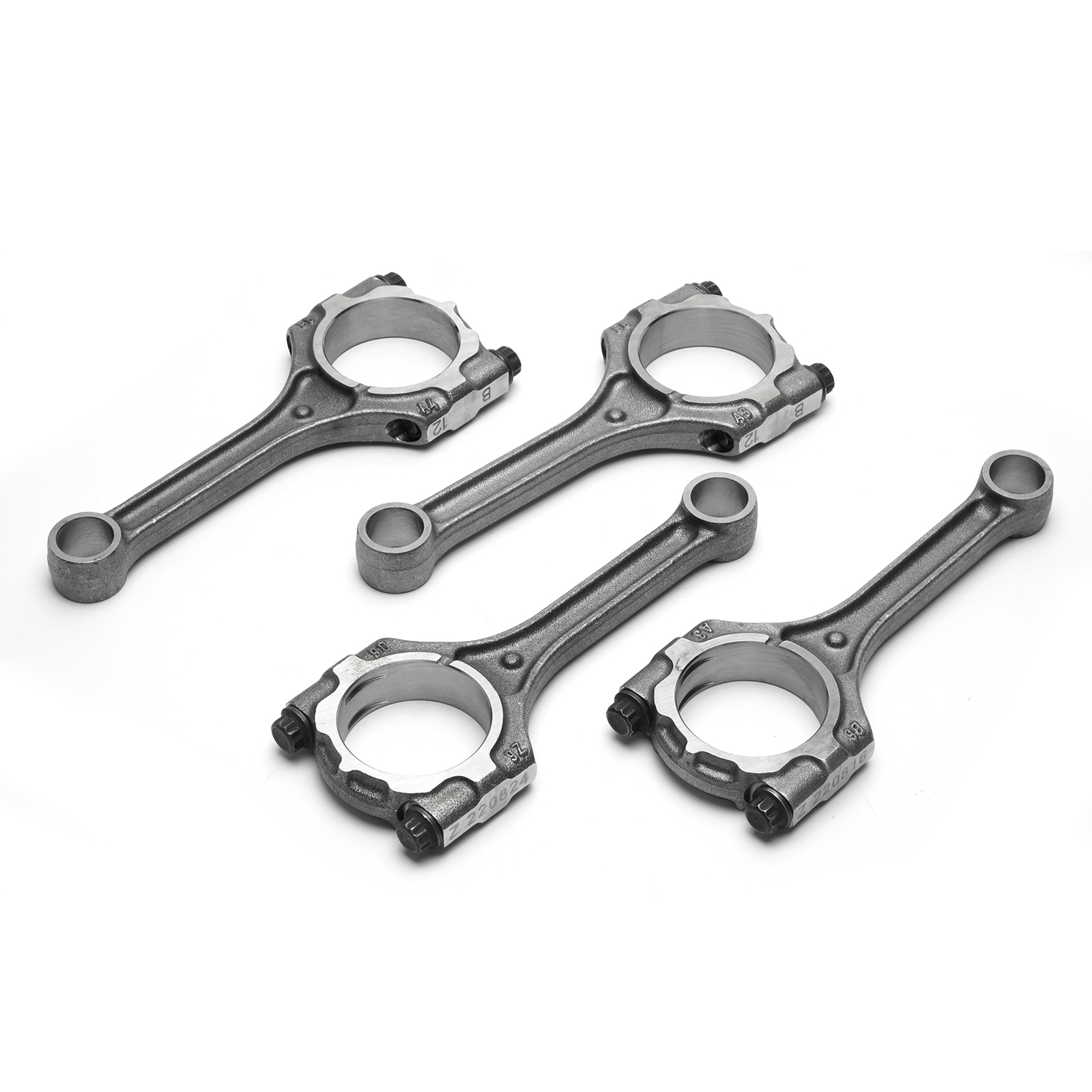 4Pack Connecting Rod & Piston Kit For Hyundai Kia Accent Rio 1.6L DOHC ...