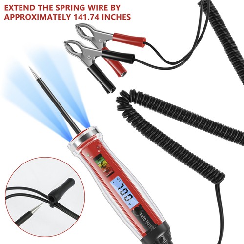 AU Power Circuit Probe Tester LCD Digital Display Car Test Light ...