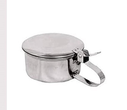 Sputum Mug Spitting Mug with Cover StainlessSteel Hospital equipment ...