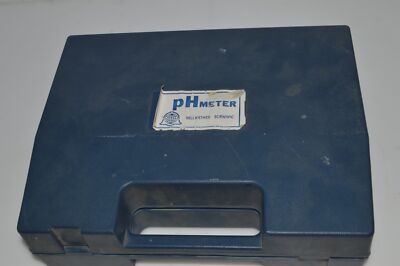 *TC* BELLWETHER SCIENTIFIC ENTERPRISES PH METER MODEL 209B IN CASE ...