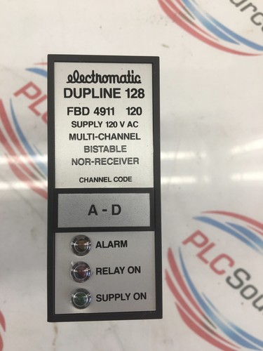 ELECTROMATIC DUPLINE 128 FBD 4911 120 MULTI CHANNEL BISTABLE NOR ...