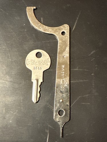 KABA UNICAN SIMPLEX COMBINATION CODE CHANGE TOOL & ONE DF59 KEY | eBay