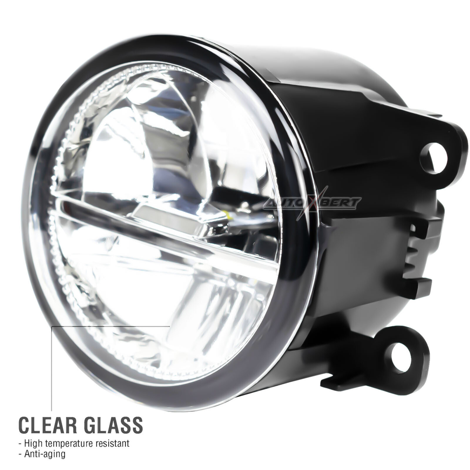 2x White Front Bumper Fog Light For Suzuki Ignis Baleno Jimny Swift ...