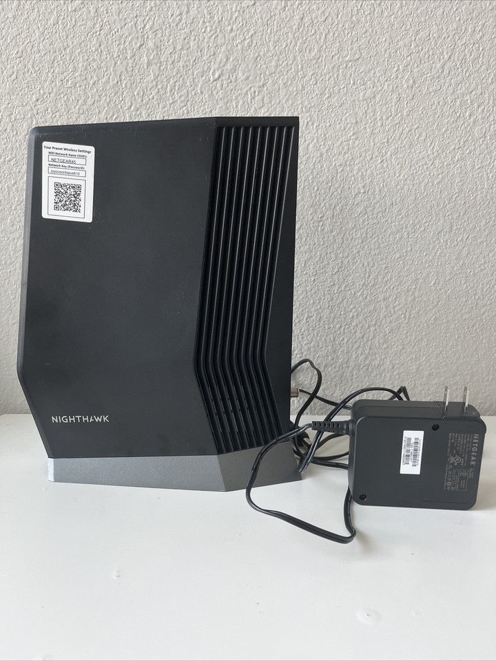 Netgear Nighthawk AX6000 Cable Modem With Built-in WiFi 6 Router ...