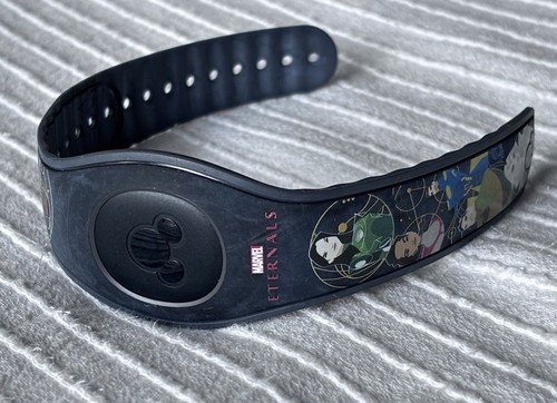 Disney Parks Marvel Avengers Eternals MagicBand LE 2000 Black Magic ...