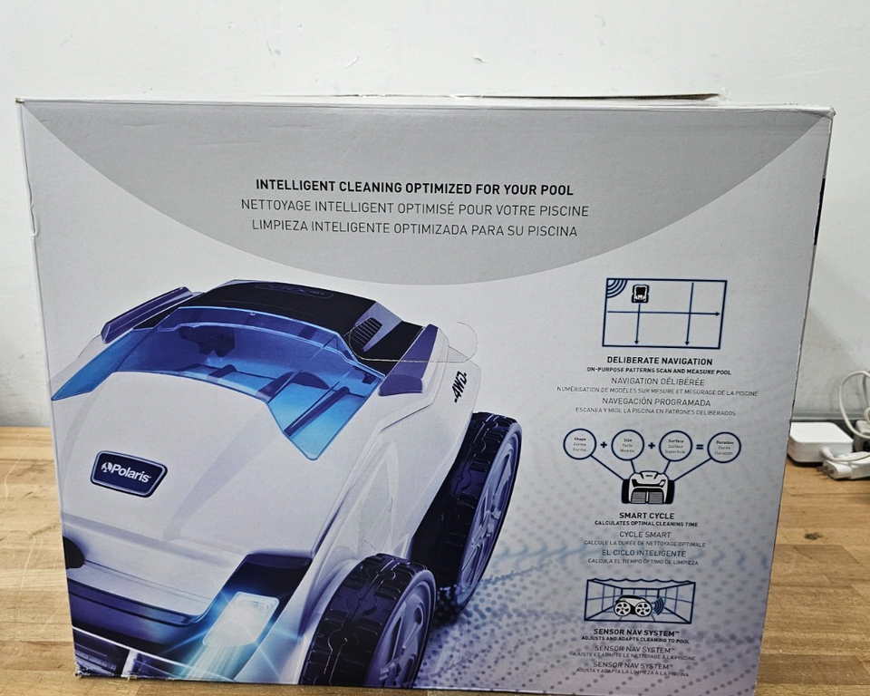 Polaris VRX iQ+ Robotic Pool Cleaner iAquaLink Control FVRXIQP Caddy ...