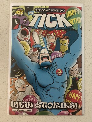 The Tick New Stories - 2017 FCBD Free Comic Book Day IDW Publishing ...