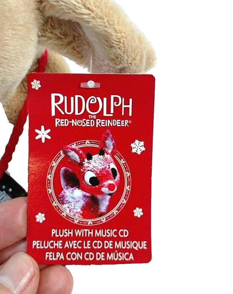 Clarice Plush + CD Rudolph the Red Nosed Reindeer 10" Dan Dee ...