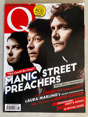 Q MAGAZINE - JUNE 2018 - MANIC STREET PREACHERS/GIRL RAY/COURTEENERS ...