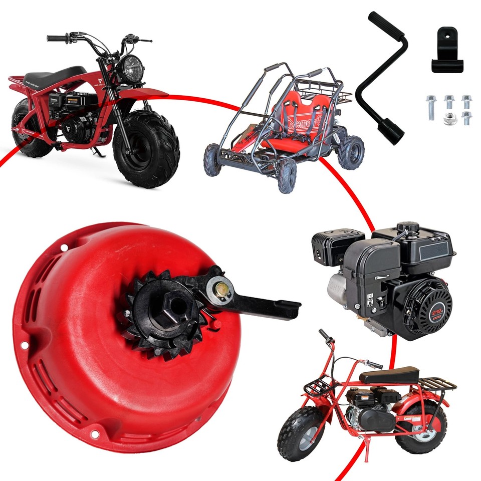 Easy Quick Fast Hand Crank Start Recoil Starter Assembly for Predator ...