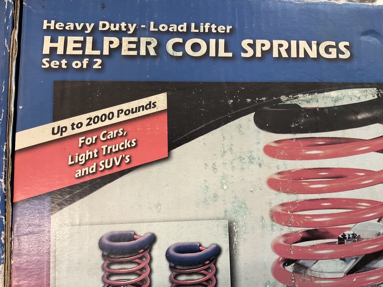 Superior 12-1600 Coil Design Helper Spring 2000 Lb. Capacity for sale ...