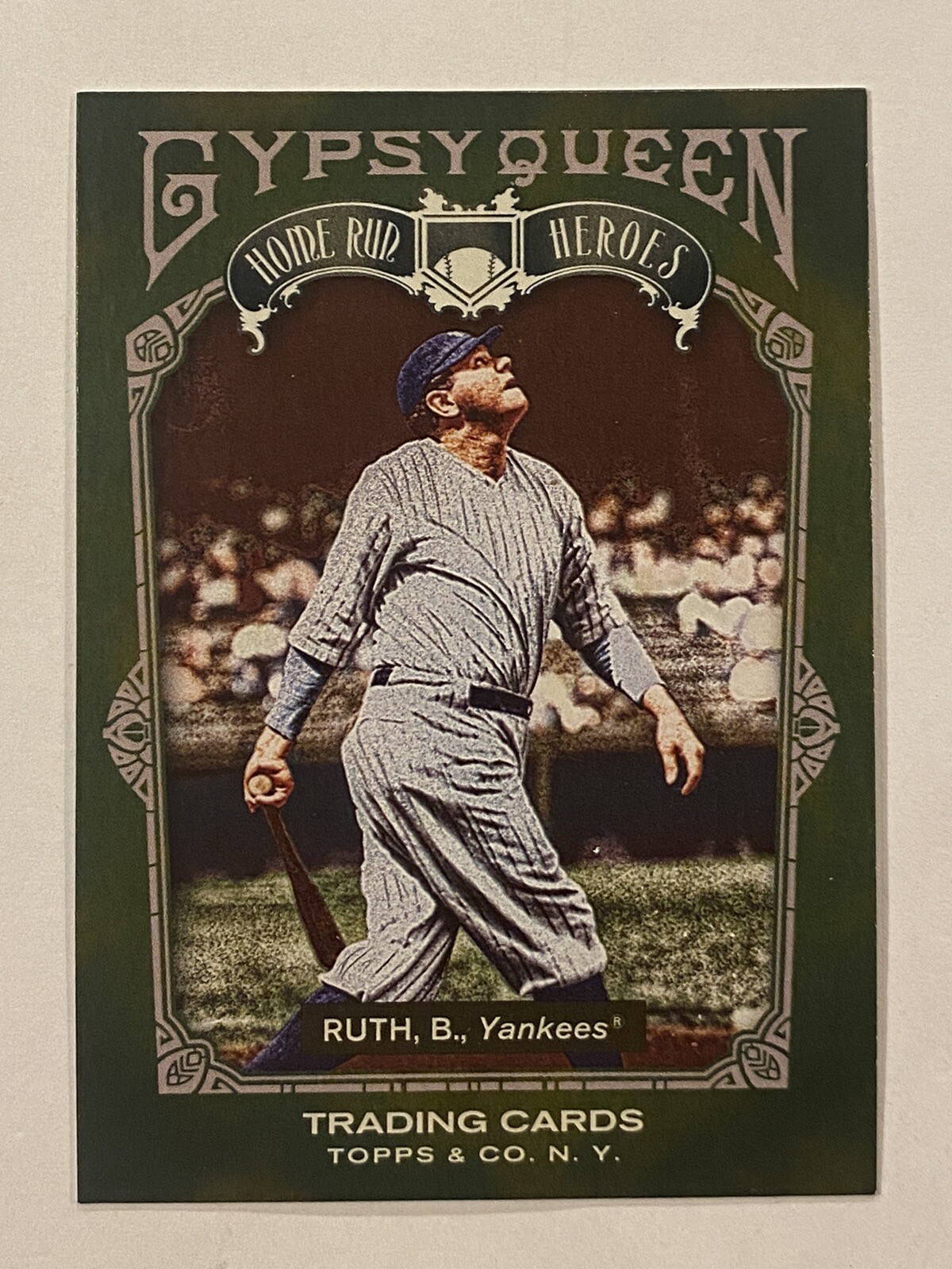Babe Ruth-2011 Topps Gypsy Queen (Home Run Heroes) | eBay