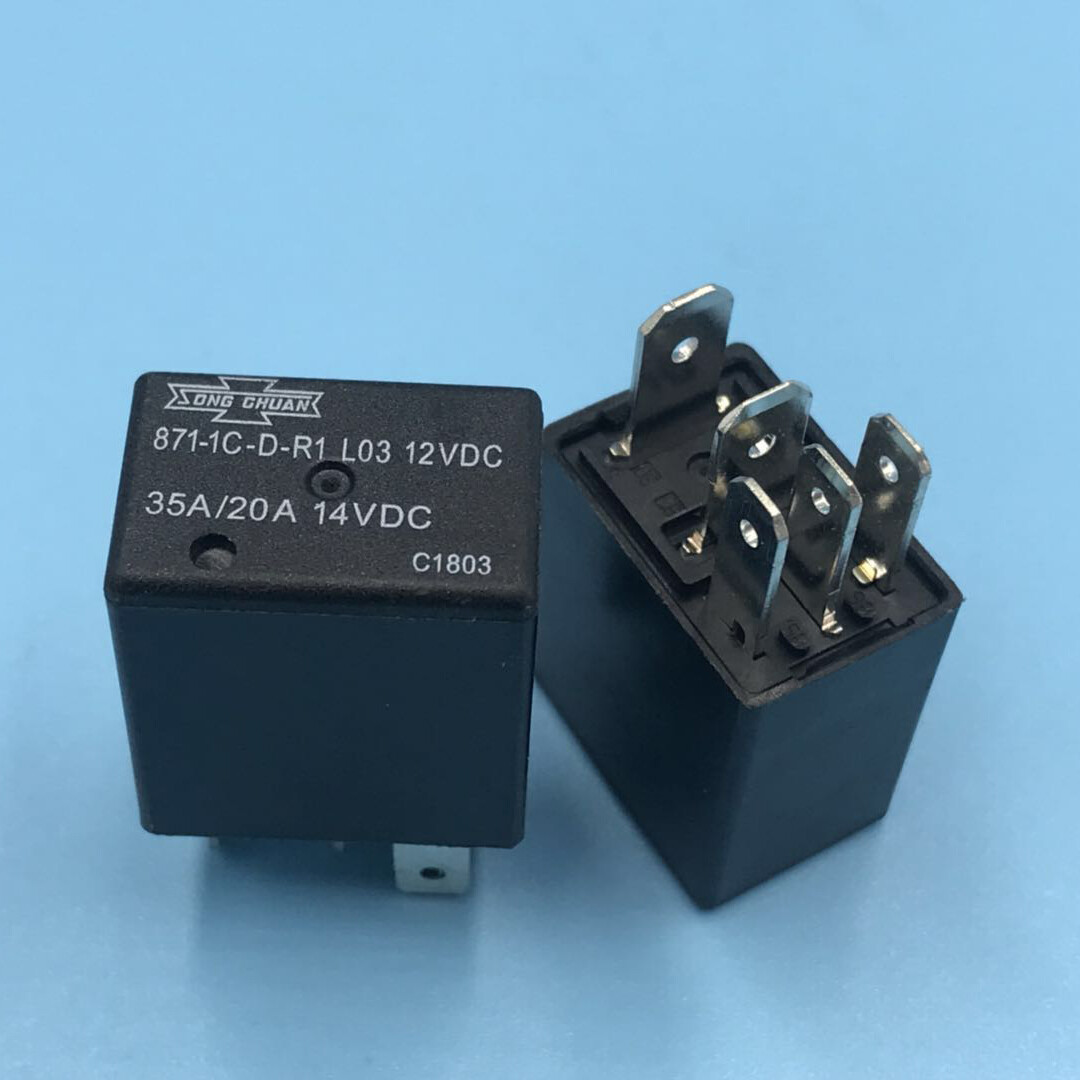 871-1C-D-R1 12VDC SongChuan General Purpose Relay 5 PIN (Pack of 10) | eBay