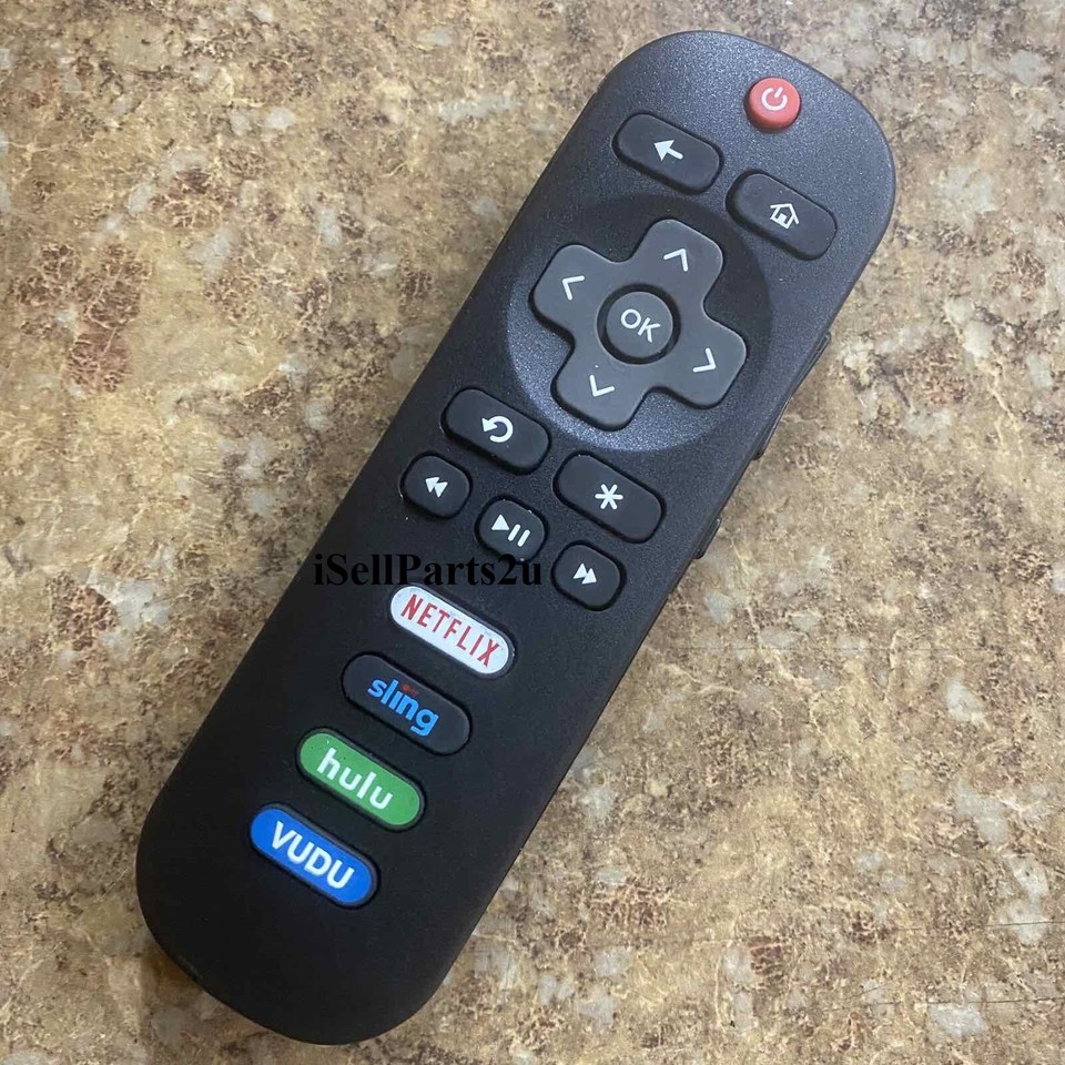 New Replacement Remote RC280-01 For TCL ROKU TV Radio Vudu 32FS3700 ...