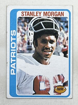 Stanley Morgan 1978 Topps RC #361 Sports NFL New England Patriots WR ...