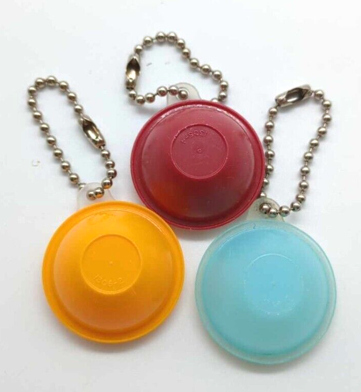 Set of 3 Tupperware Keychain Mini Wonderlier Bowls Vintage Clear Lid ...