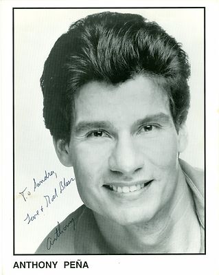 Anthony Pena autograph signed photo General Hospital The Young and the ...