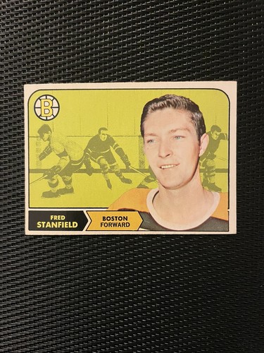 1968-69 O-Pee-Chee # 10 Fred Stanfield HIGH GRADE! (OPC) SHARP!! | eBay