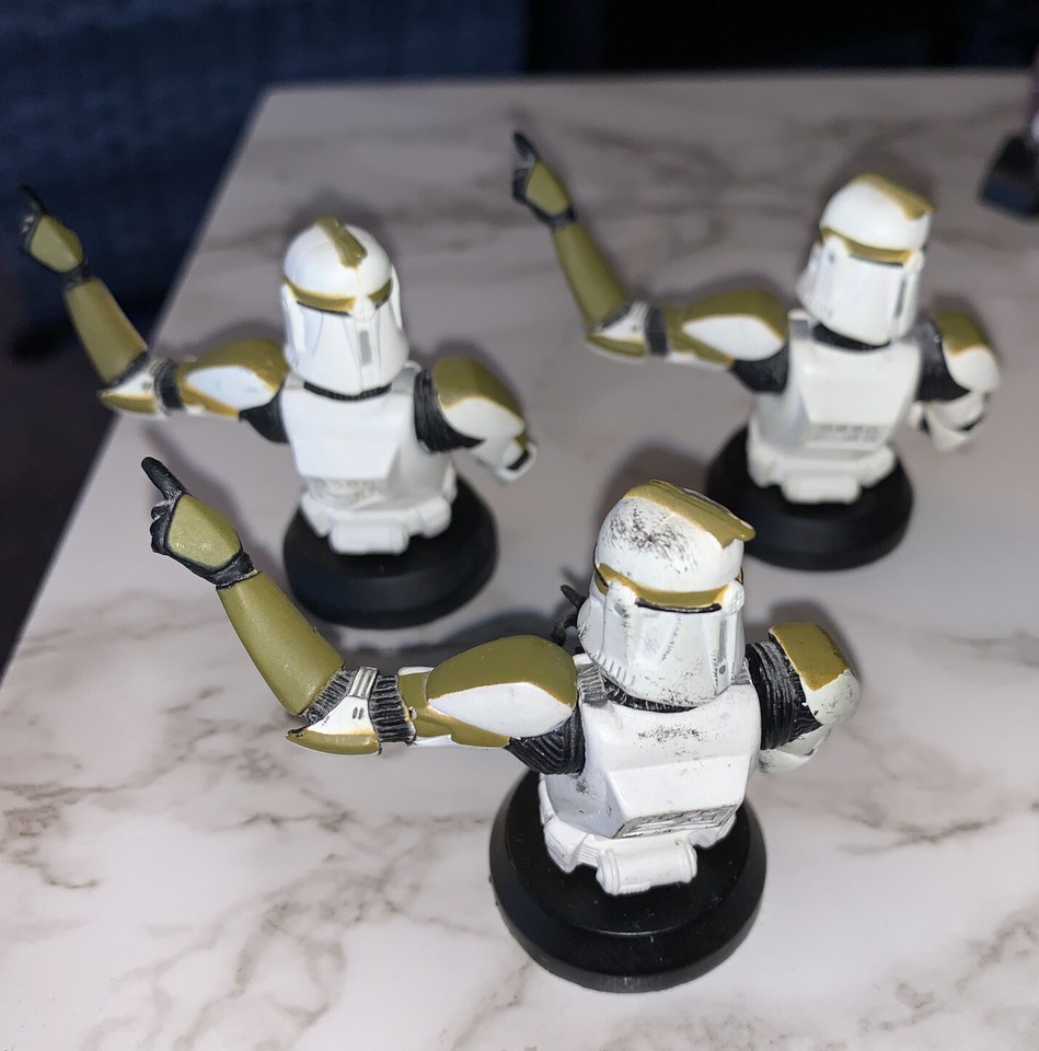 Star Wars Gentle Giant Bust Ups Clone Trooper Lot Of 3 - Loose - Good shape | eBay