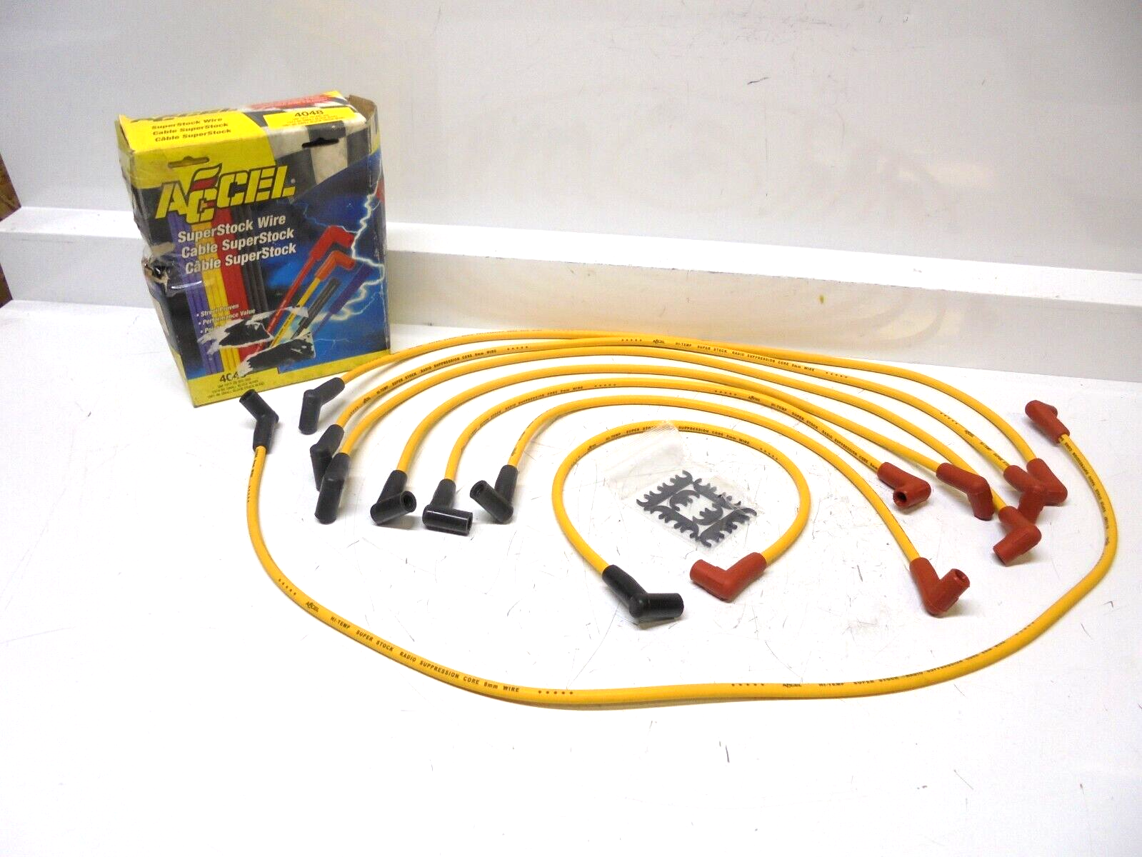 ACCEL PLUG WIRES # 4048-SBC-RACING-STREET-DRAG-DIRT-ASPHALT-MUD-TRUCKS ...