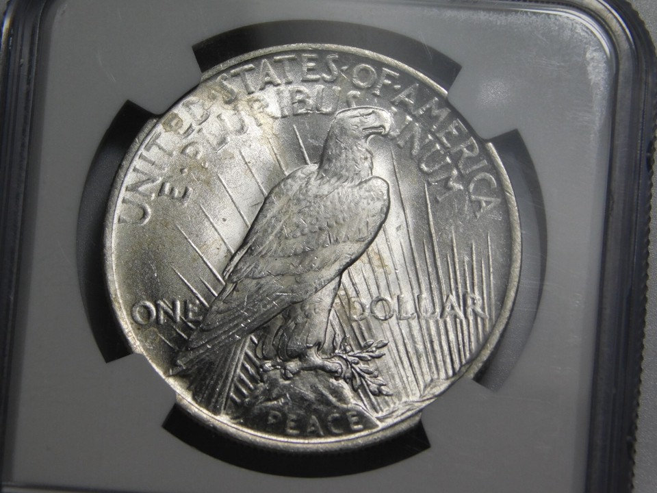 OLD US COINS 1922 PEACE SILVER DOLLAR NGC MS 62 | eBay
