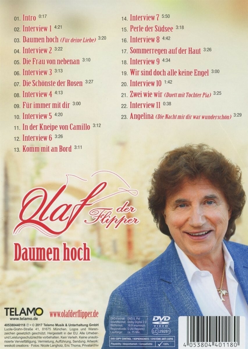 OLAF - DAUMEN HOCH DVD NEW! | eBay