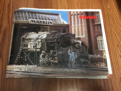 Vintage Marklin HO Train Railroad 1994 / 1995 Catalog w/price List | eBay