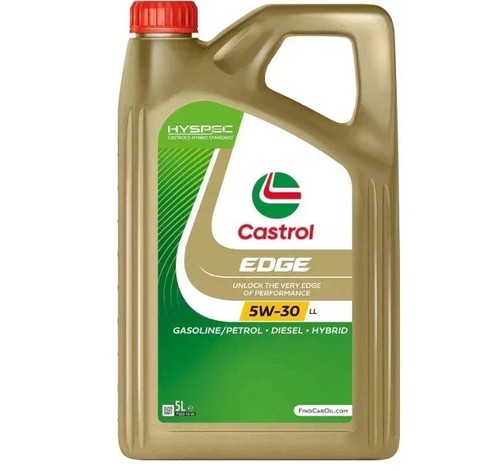 castrol edge 5w-30 ll longlife engine oil 5l gold- | eBay