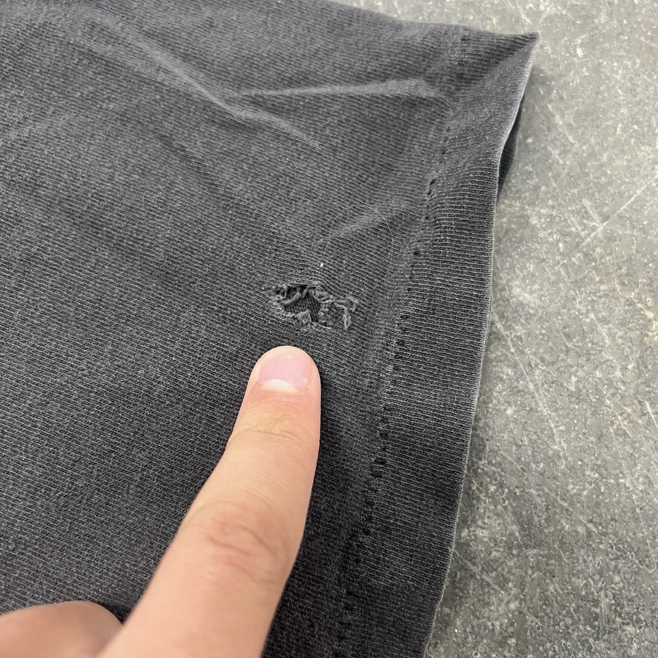 Vintage 90s Faded Black Microsoft Netshow Tech Computer T-Shirt Size ...