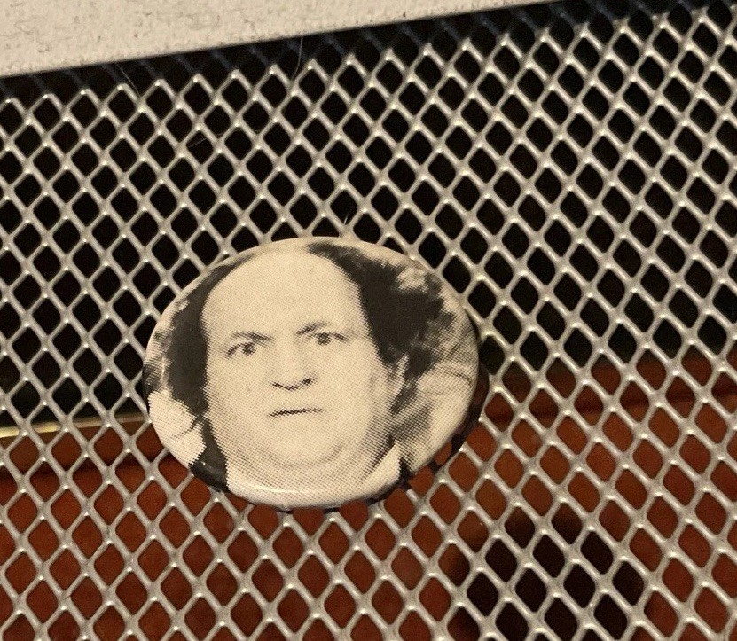 Vintage THE THREE STOOGES "Poifect" Choice - Curly Metal Sign & Larry ...