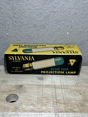 NOS Sylvania Blue Top Projector Lamp DDB 750W 120V Bulb Slide Movie ...