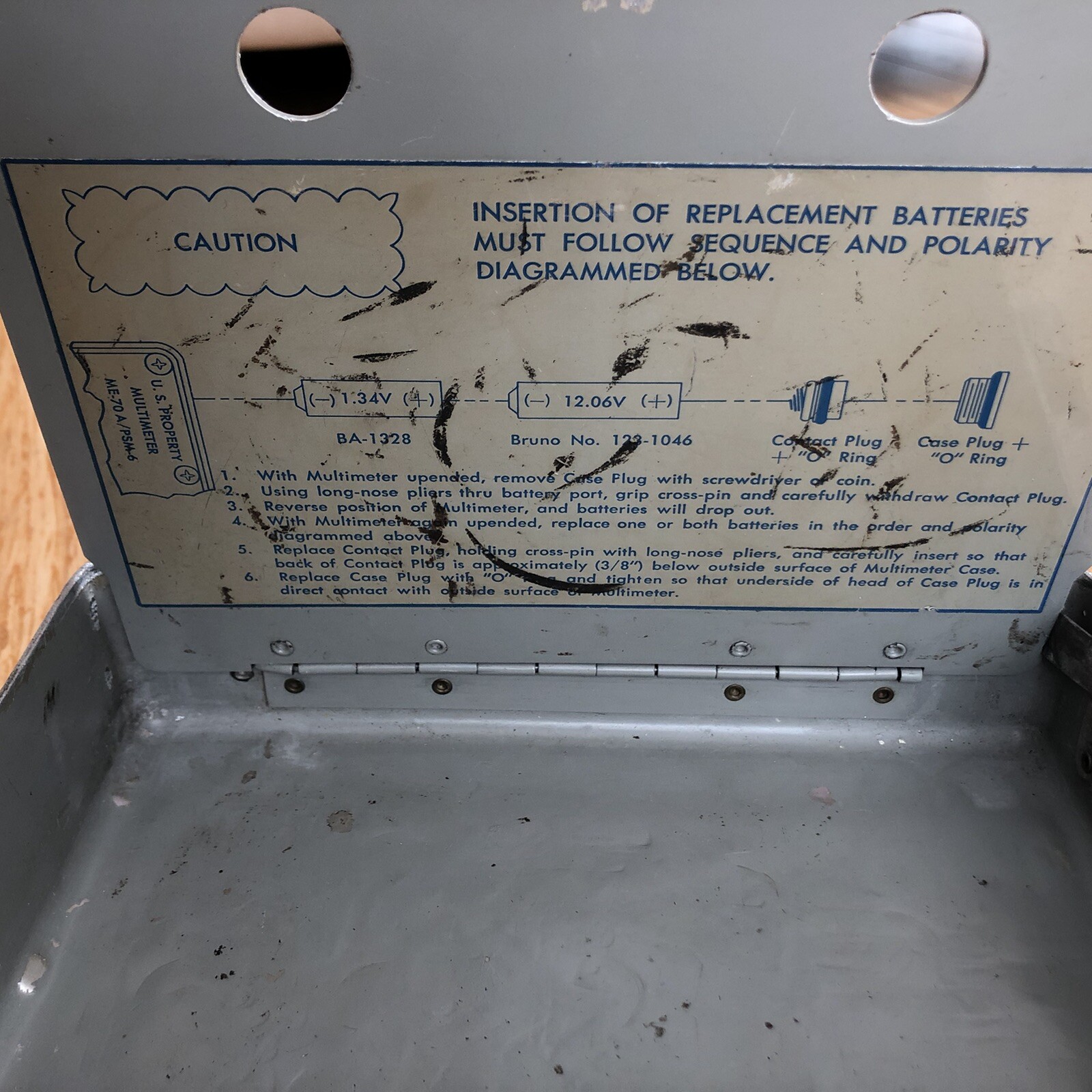 ME-70A/PSM-6 Multimeter USAF Bruno- New York Industries | eBay