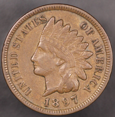 1897 INDIAN CENT FROM A LOCAL COLLECTION- LOT 8965 | eBay