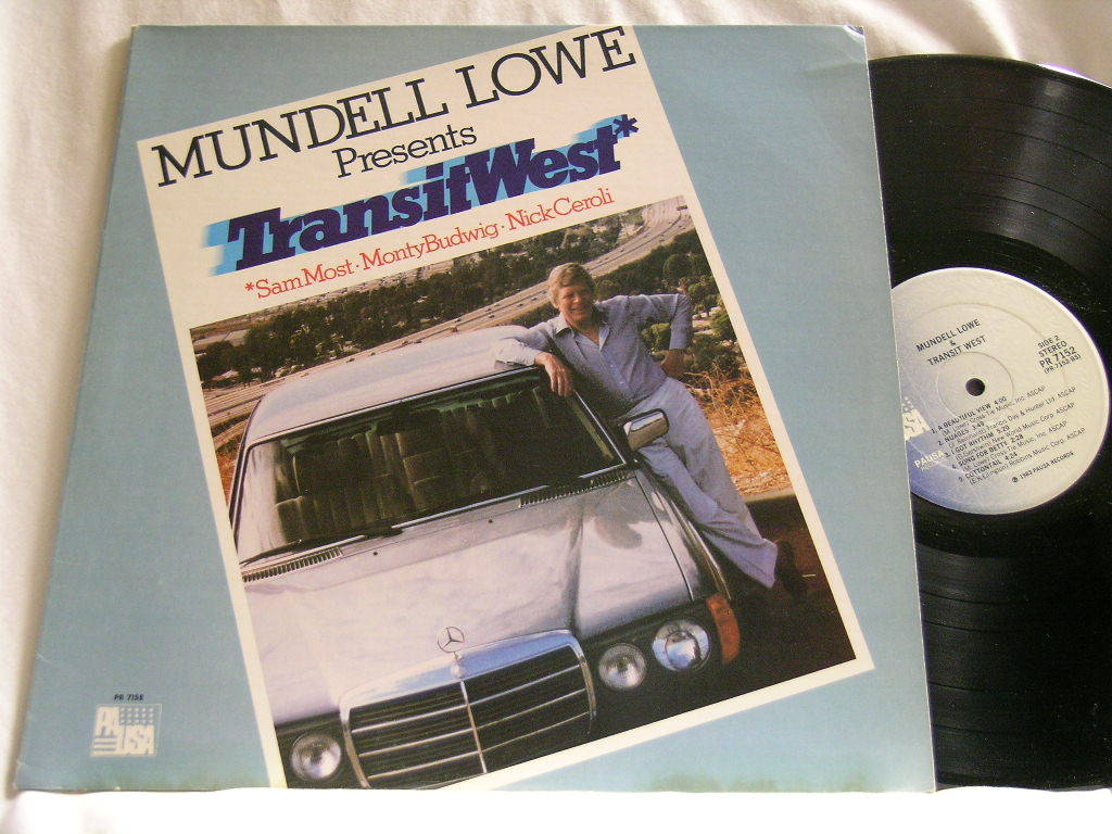 MUNDELL LOWE Transit West Sam Most Monty Budwig Nick Ceroli LP | eBay