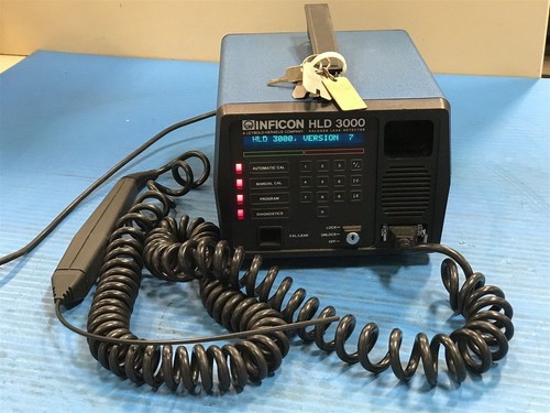 Used Leybold Inficon HLD 3000 Halogen Leak Detector 701-002-G1 AND ...