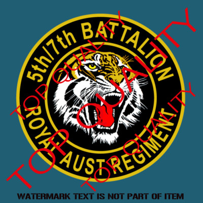5th 7th BATTALION ROYAL AUSTRALIAN REGIMENT RAR MILITARY STICKERS ...