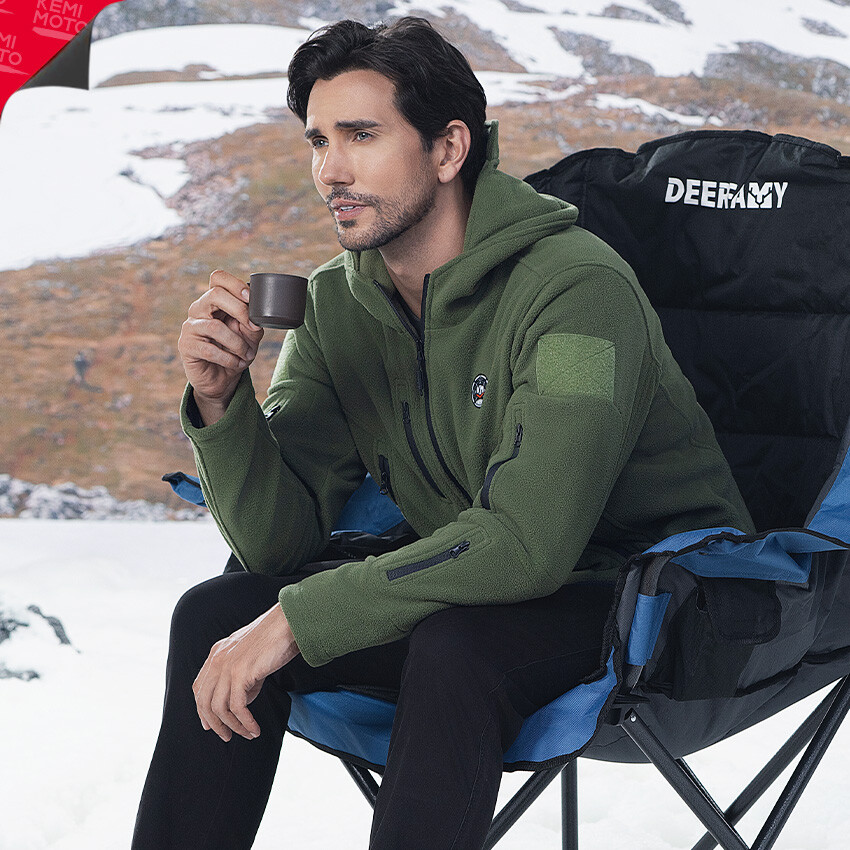 Men's Electric Heated Hooded Sweatshirt Hoodie Heating Jacket W/12V ...