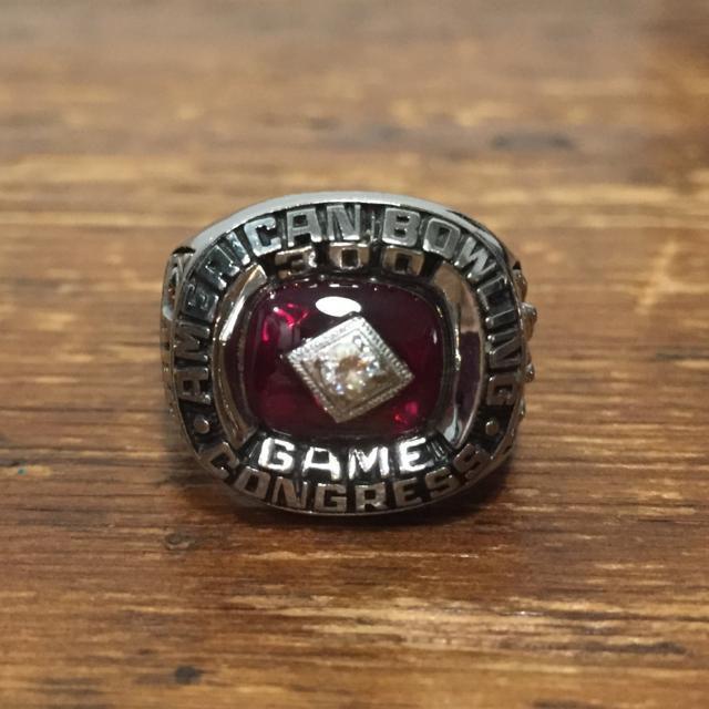 90's Keepsake ABC Bowling 300 Championship Ring Perfect Game ...