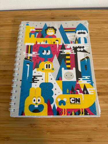 Cartoon Network Employee Notebook w/ Flocked Texture (Super Rare) | eBay