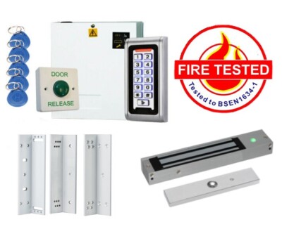 Proximity Keypad Access Control Door Entry PRO Kit with PSU, Maglock ...