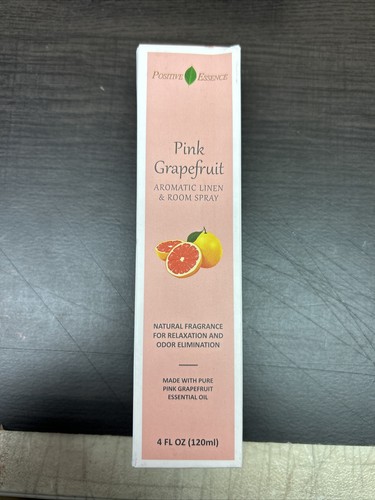 POSITIVE ESSENCE Pink Grapefruit Linen and Room Spray, Natural Air ...