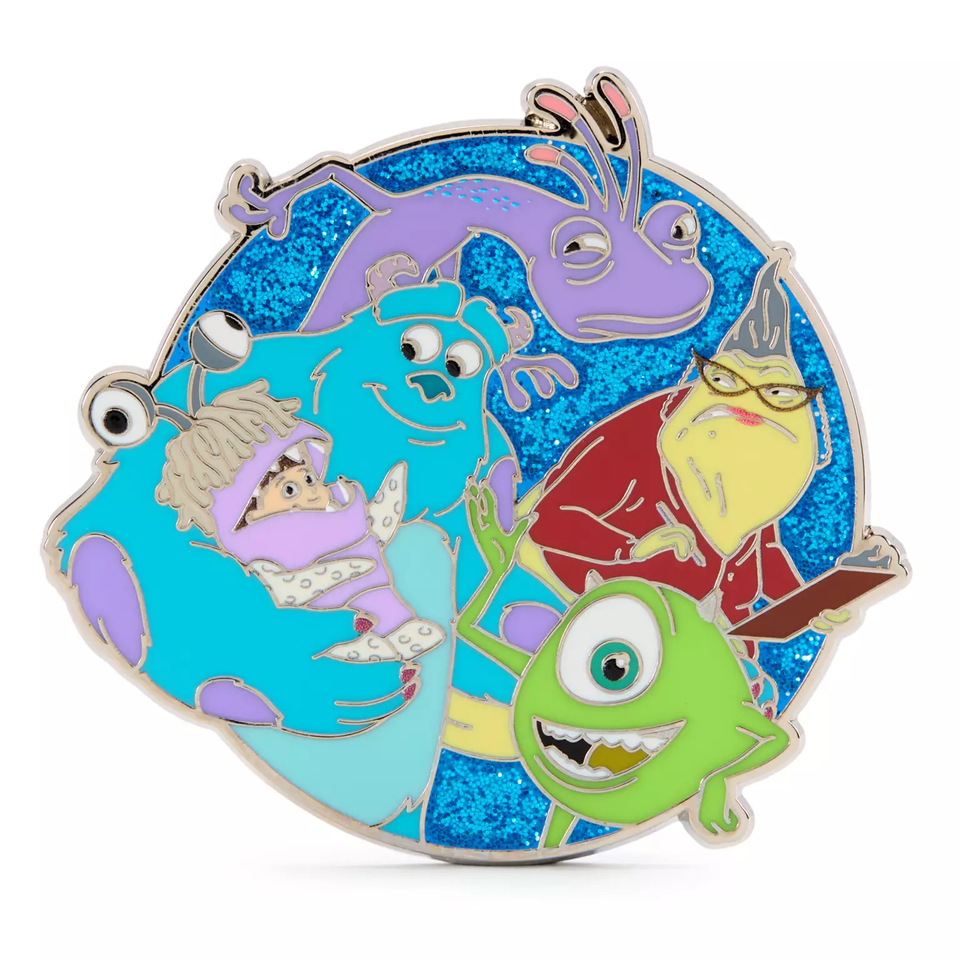 New Disney Pixar MONSTERS, INC. Cast Pin: Sulley, Mike, Boo, Randall ...