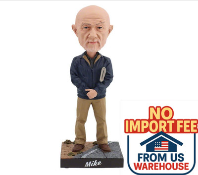 Royal Bobbles Better Call Saul Mike Ehrmantraut Collectible Bobblehead ...