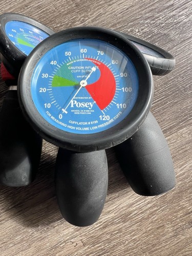 TIDI Posey Cufflator and Manometer 8199- Endotracheal Tube Inflator | eBay