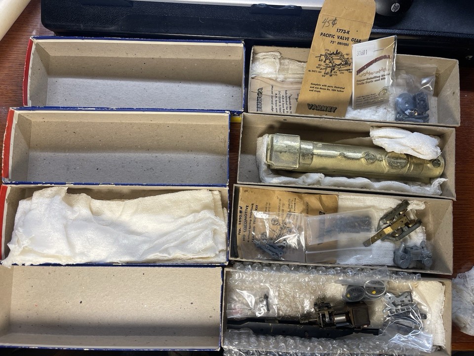 4-8-4 RIGID FRAME NORTHERN STEAM LOCOMOTIVE VARNEY KIT VINTAGE HO 2100 ...