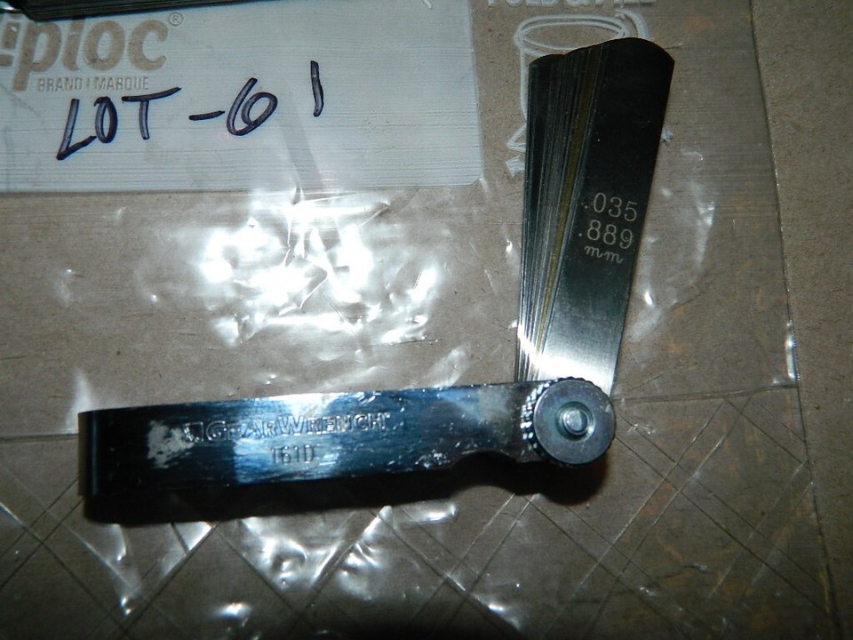 Proto 000-AA Feeler Gage set 1.02mm - .890mm (( 3 pieces )) LOT - 61 | eBay