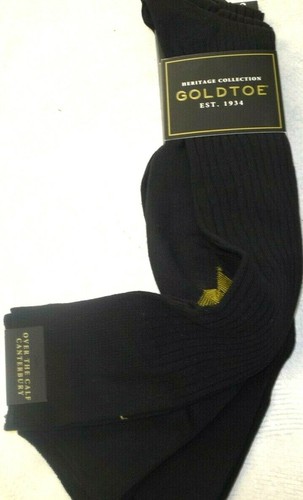 Gold Toe Men's Socks, Men's Gold Toe 794H Canterbury OTC, 3 pair pack ...