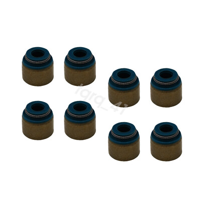 8x Exhaust Valve Stem Seals 22224-2B000 Fit for Kia Hyundai 1.6L 2012 ...